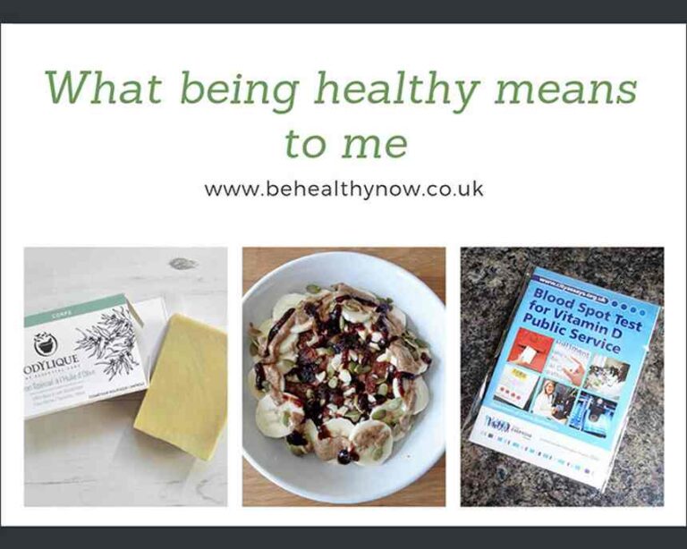 What being healthy means to me - TrCrochet Wellness